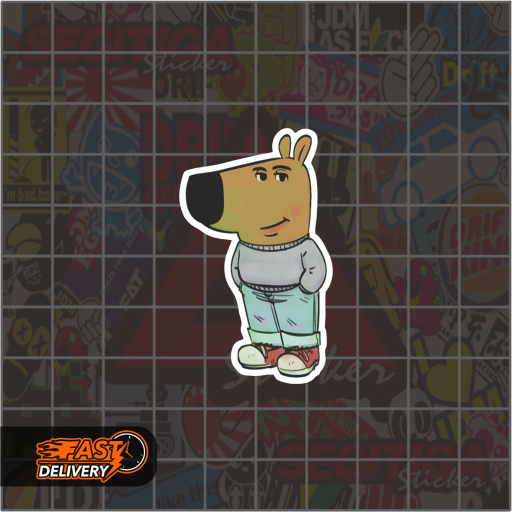 Jual Sticker Chillguy Masbro Ukuran 3 x 5 Cm | Shopee Indonesia