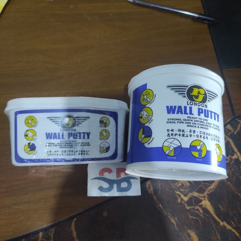 Jual Dempul Tembok / dempul wall putty RJ 1kg / dempul RJ / plamir ...