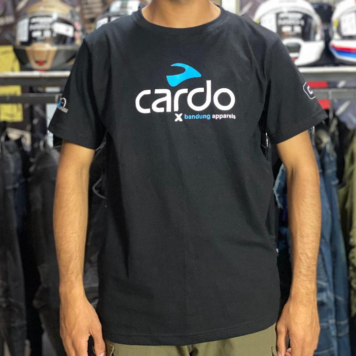 Jual Tshirt logo Cardo Intercom Packtalk Edge Packtalk Pro Kaos Cardo ...
