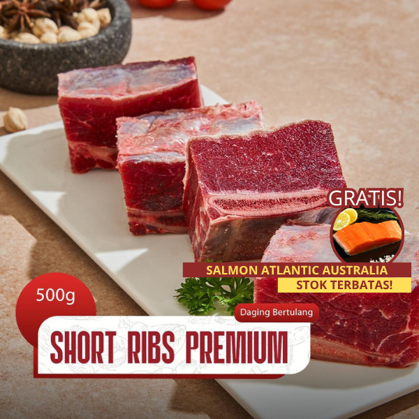 Jual Daging Iga Sapi Premium Short Ribs Premium Frozen Food Halal 500gr ...
