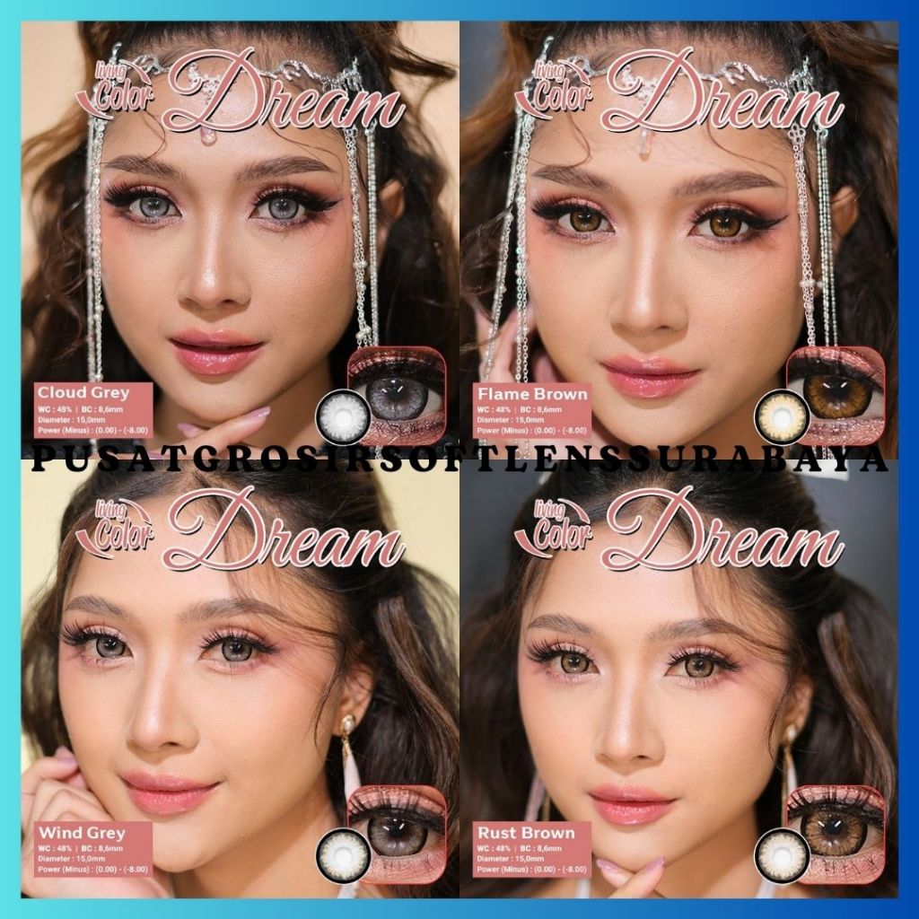 Jual SOFTLENS DREAM 15 MM NORMAL & MINUS ///// SOFLEN / SOPLEN ...
