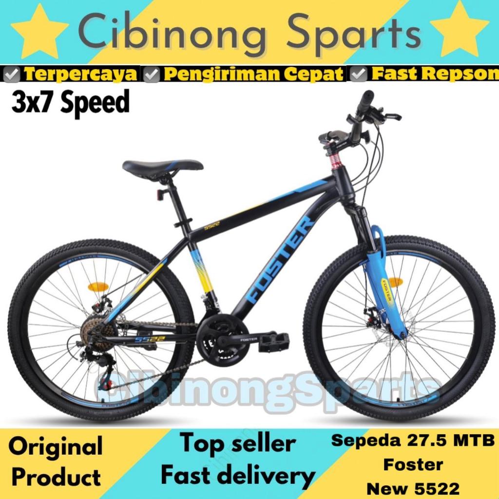 Jual Sepeda Gunung MTB 27.5 Foster 5522 21Speeds Cakram Inner Cable New ...