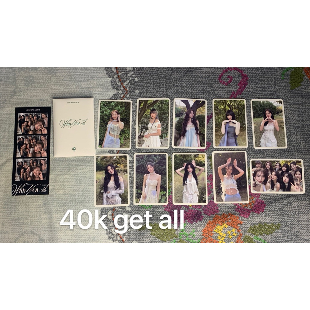 Jual TWICE WITH YOUTH IM NAYEON NA album inclusion | Shopee Indonesia