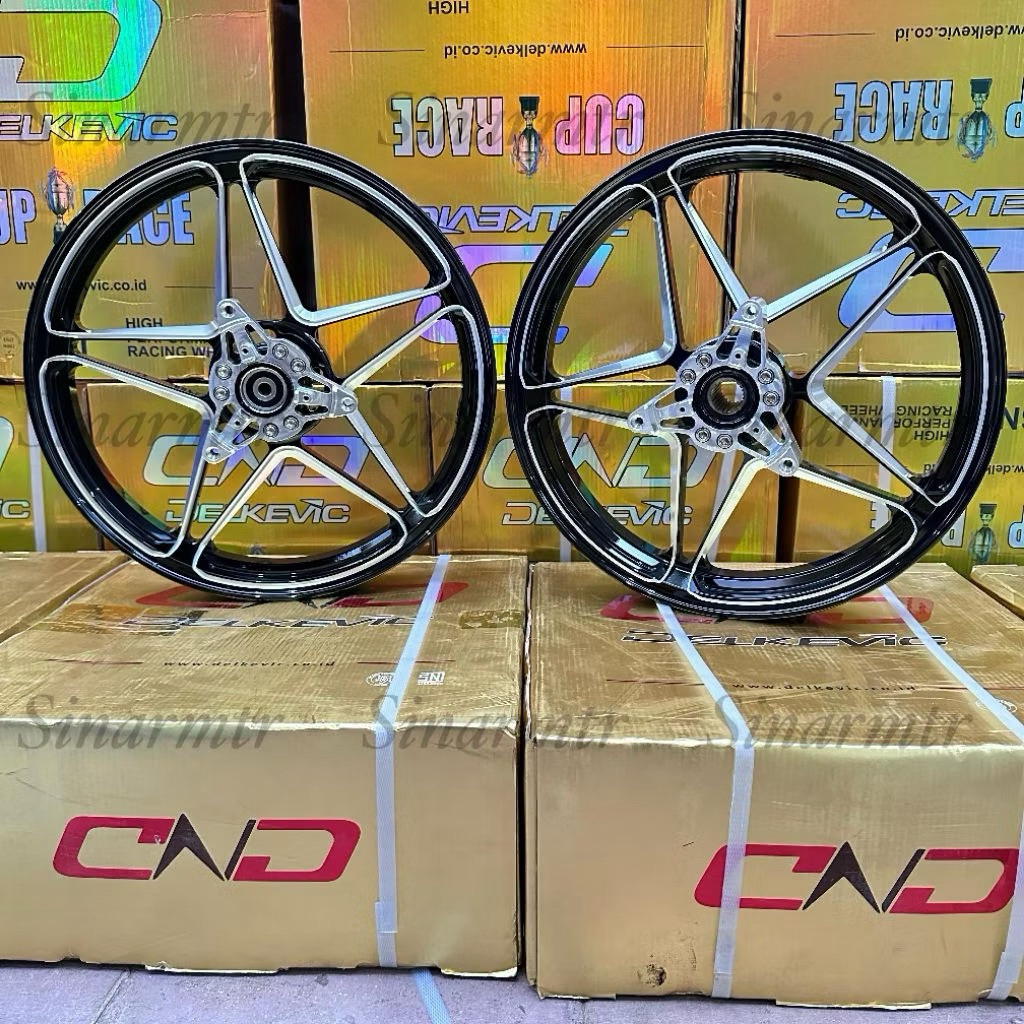 Jual velg delkevic x1 v2 nmax new/ nmax neo/ nmax turbo pelek dnd ring ...