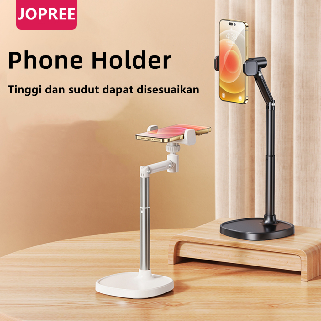 Jual JOPREE X66F Phone holder Penyangga hp Phone stand 21 ke 40 cm ...