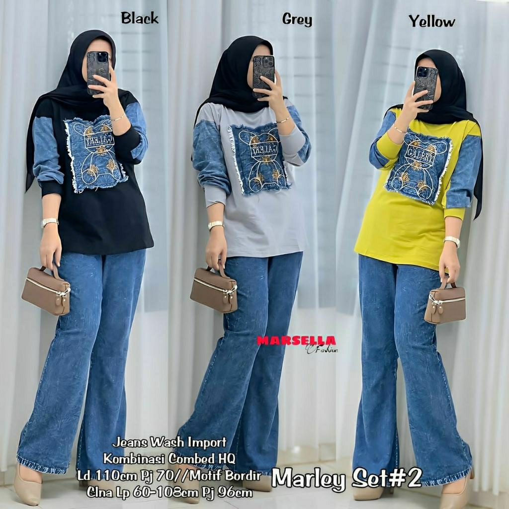 Jual (COD) MARLEY SET#2 // GILNA SET // SUNA SET // DELON SET ...