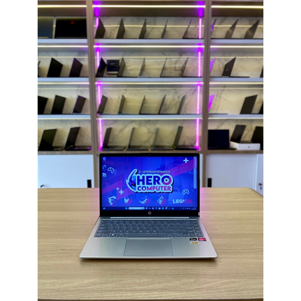 Jual Laptop HP 14 EM0014AU, AMD Ryzen 3 7K | Shopee Indonesia
