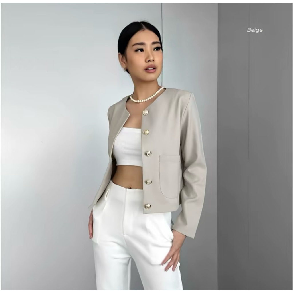 Jual Erica Blazer Wanita Korean Style Bigsize Jumbo Wanita | Shopee ...