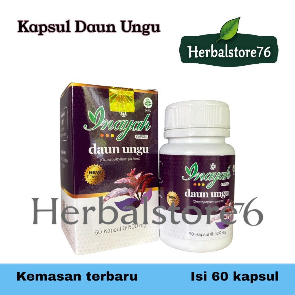 Jual Kapsul Daun Ungu Obat Wasir Ambeien | Shopee Indonesia