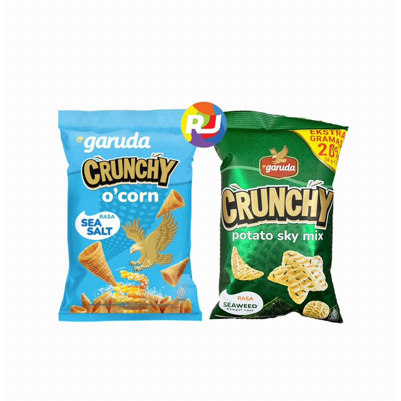 Jual Cemilan Snack GARUDA - Corn Tornado 70gr + 14gr / Potato Sky Mix ...