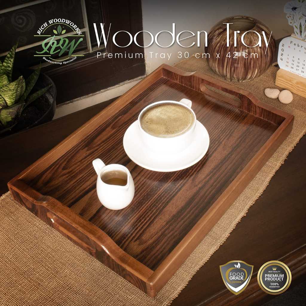 Jual (Export Quality) RW Nampan Kayu Besar – Premium Handmade Wooden ...
