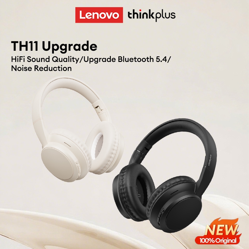 Jual Lenovo Thinkplus TH11 Headset Bluetooth V5.4 High-Fidelity HiFi ...
