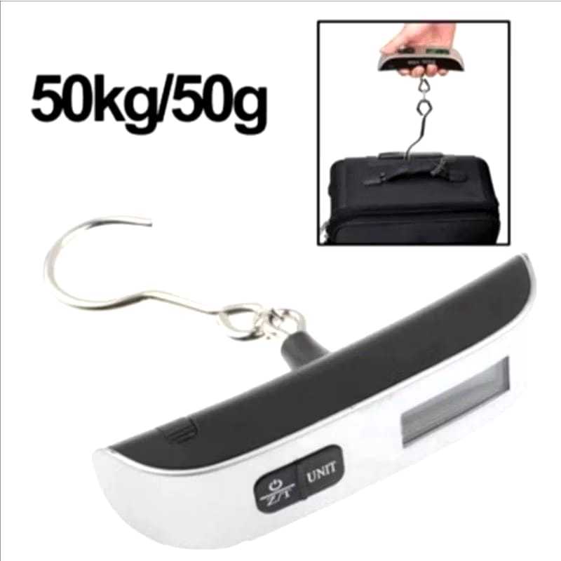 Jual Timbangan Koper Tas Bagasi Digital 50 Kg Portable | Shopee Indonesia