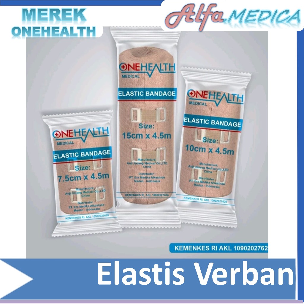 Jual Perban Elastis Kaki Tangan Lutut / Elastic Bandage Perban Patah ...