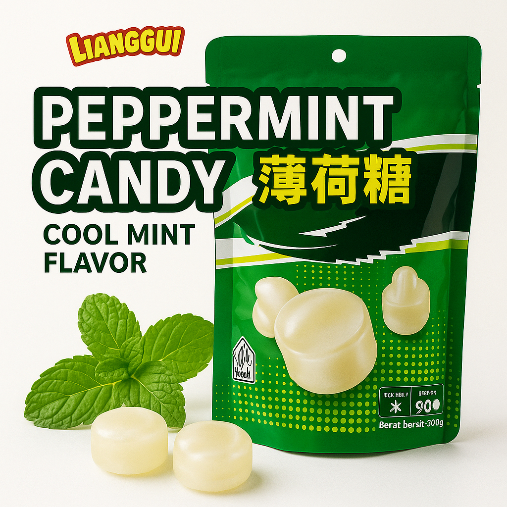 Jual Permen Peppermint Candy Halal Snack Camilan Manis Rasa Mint Segar ...