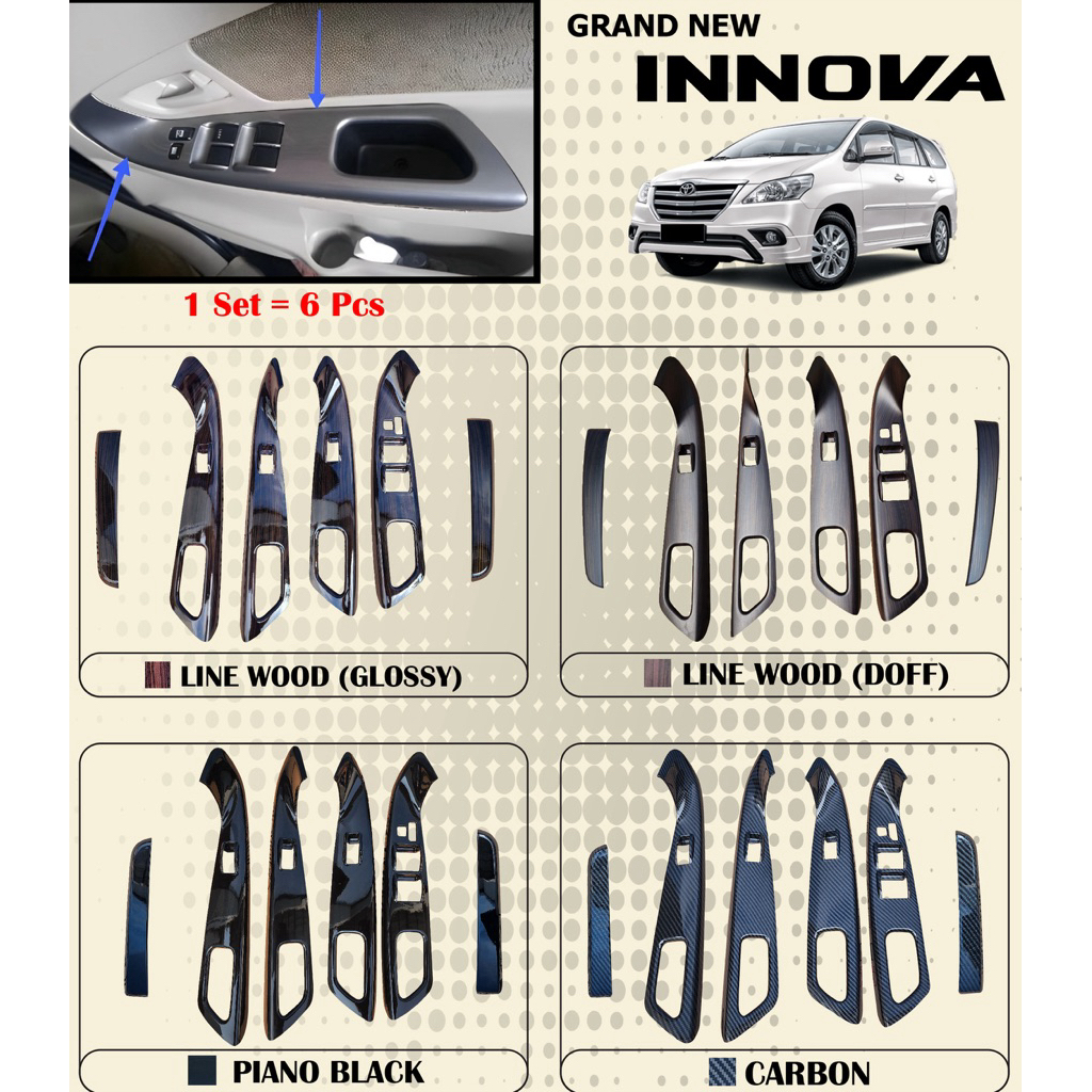 Jual Panel Arm Rest Dashboard Innova 2004 2005 2006 2007 2008 2009 2010 ...