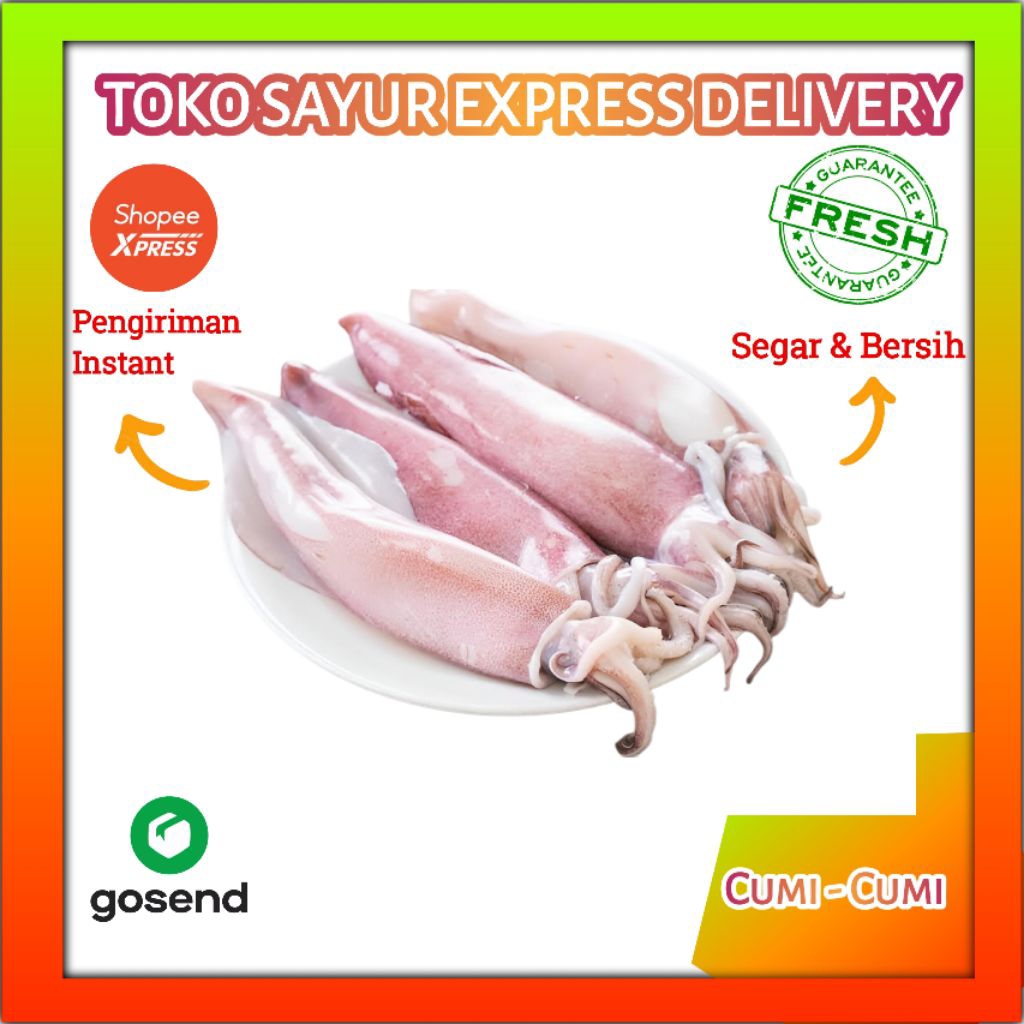 Jual Cumi Cumi Fresh - Seafood Segar Palembang | Shopee Indonesia
