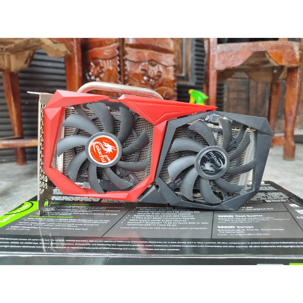Jual Colorful GTX 1660 SUPER NB V 6GB GDDR6 | Shopee Indonesia