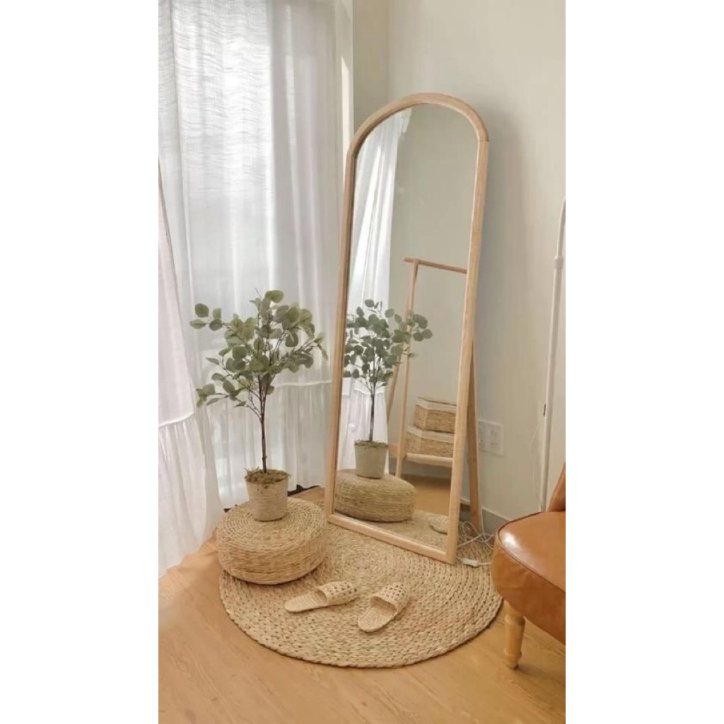 Jual Cermin Full Body Aesthetic / Standing Mirror | Shopee Indonesia
