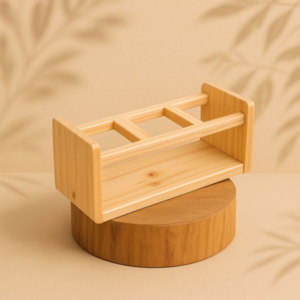 Jual Rak Botol Kayu Aesthetic Rak Dapur Tempat Botol Penyimpanan Botol ...