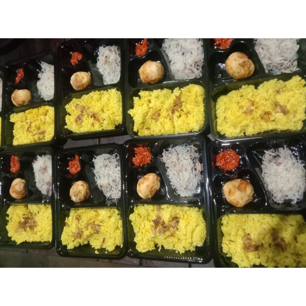 Jual Paket Bento Nasi Kuning Gorontalo Enak | Shopee Indonesia