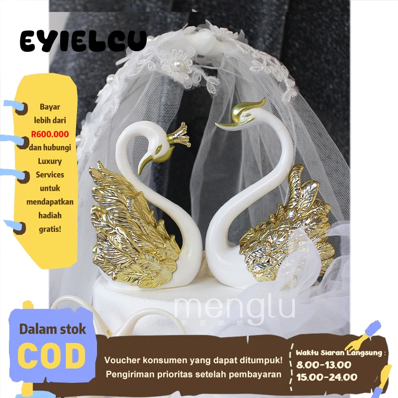 Jual Eyre （Jaminan kualitas ☀）Hari Valentine Emas dan Perak Mahkota ...