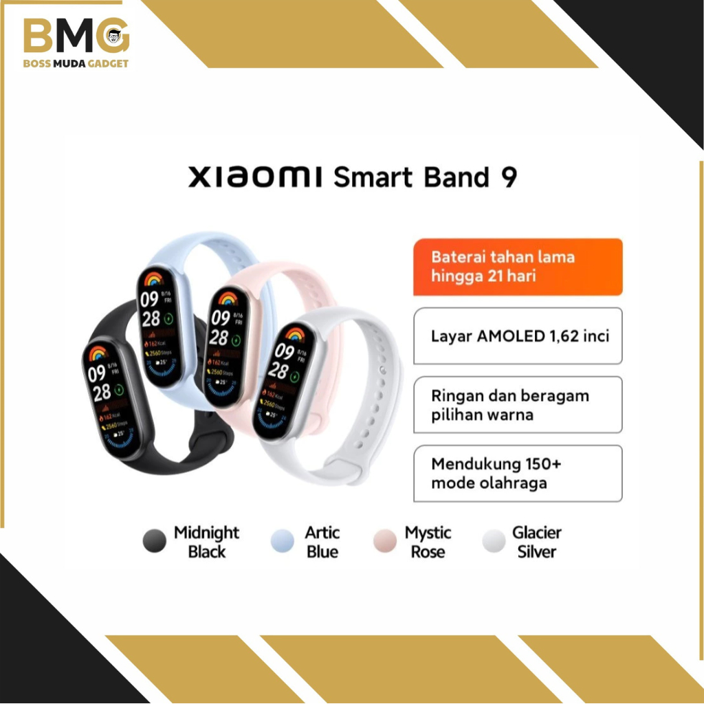 Jual XIAOMI SMART BAND 9 | Shopee Indonesia
