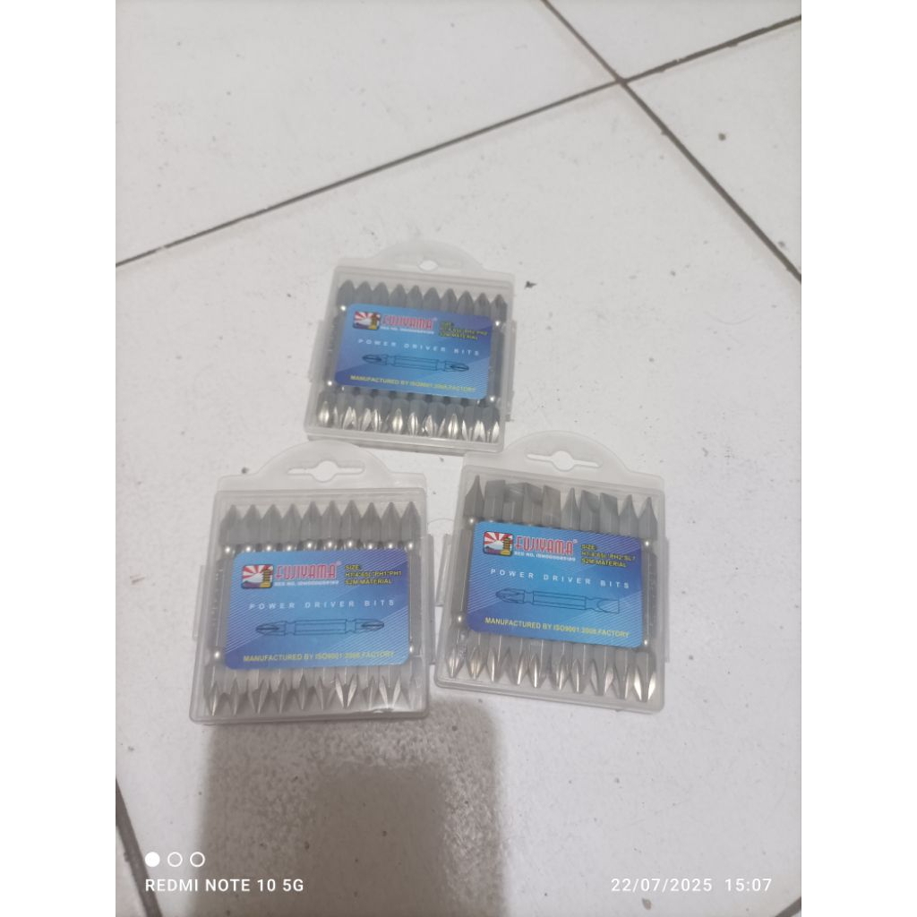 Jual Paket 10pcs Mata Obeng Gypsum Mata PH1 lancip, PH2 standar,XL7 ...