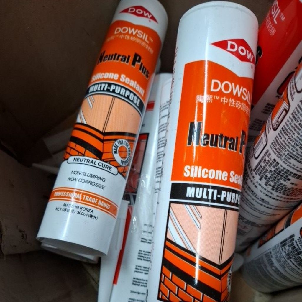 Jual DOWSIL NEUTRAL PLUS SILICONE SEALANT Grey | Shopee Indonesia