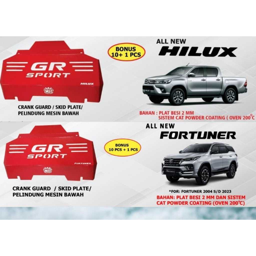Jual CRANK GUARD PELINDUNG MESIN BAGIAN BAWAH MOBIL ALL NEW HILUX-ALL ...