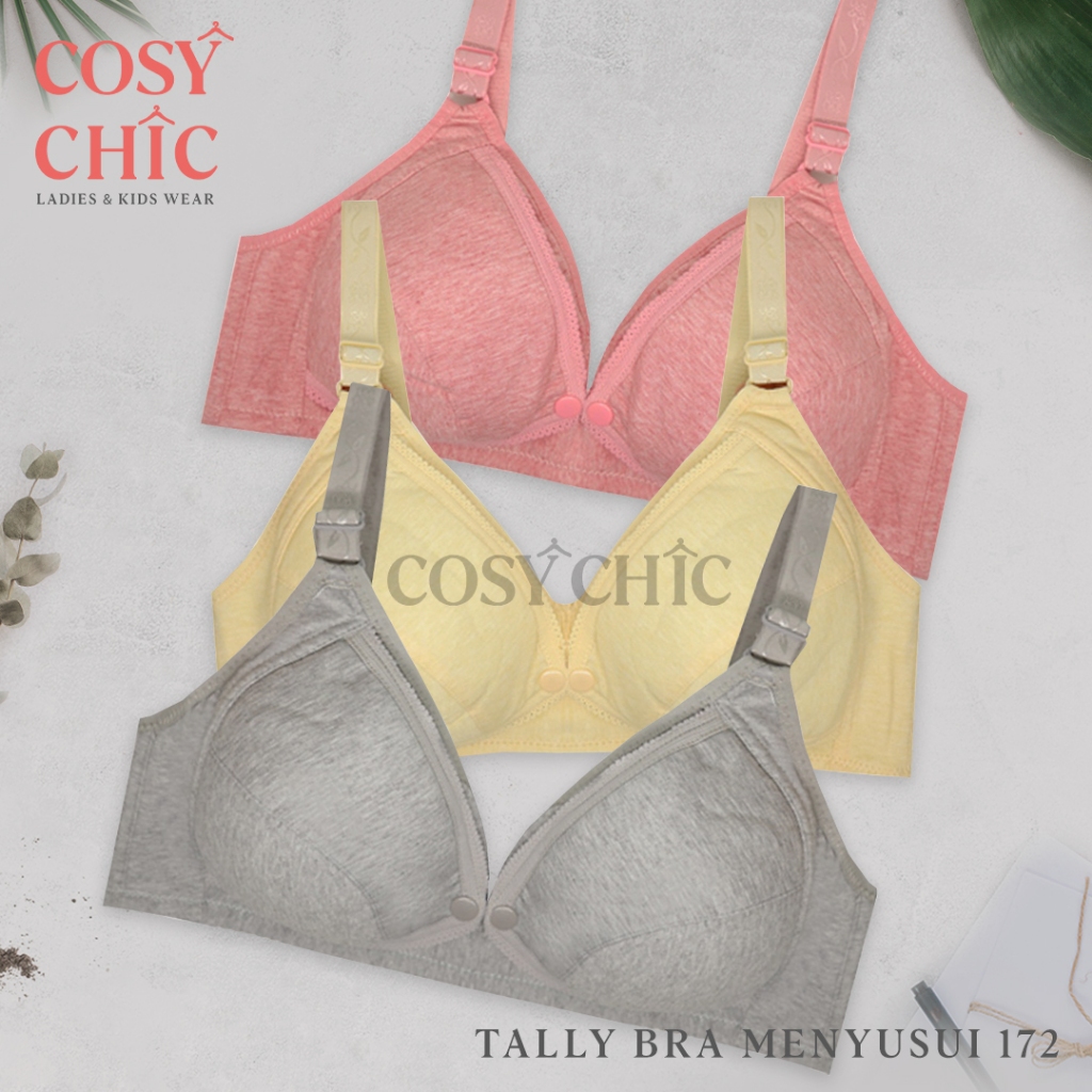 Jual [COSY CHIC] Tally Bra BH Menyusui 172 Nursing | Busa Tipis | Tanpa ...