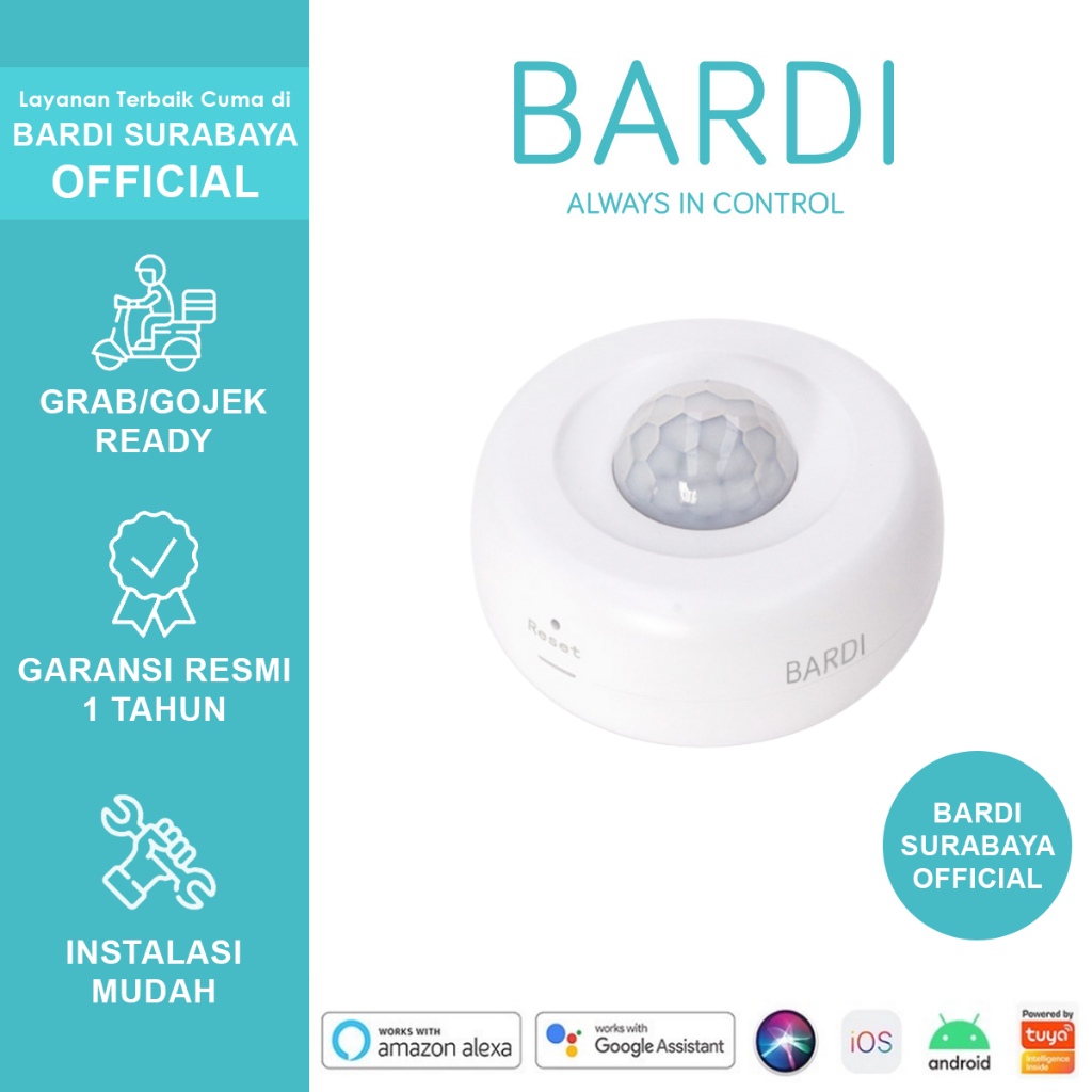 Jual BARDI Smart Zigbee PIR Motion Sensor Gerak SURABAYA OFFICIAL ...