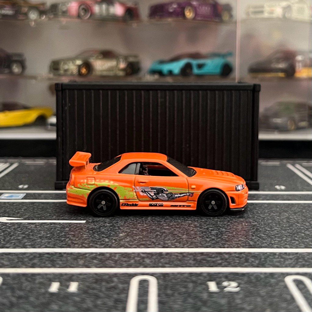 Jual Hotwheels Nissan Skyline R34 Brian Fast And Furious Fnf Shopee 2246