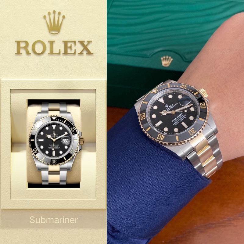 Jual 【 100% ASLI】Original Jam tangan Rolex Submariner m126613ln-0002 ...