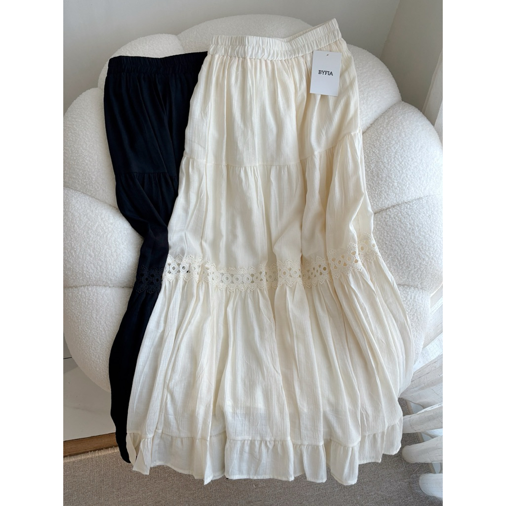 Jual BYFIA Series Import Skirt Lave Kilea Clevara Callara / Rok Polos ...