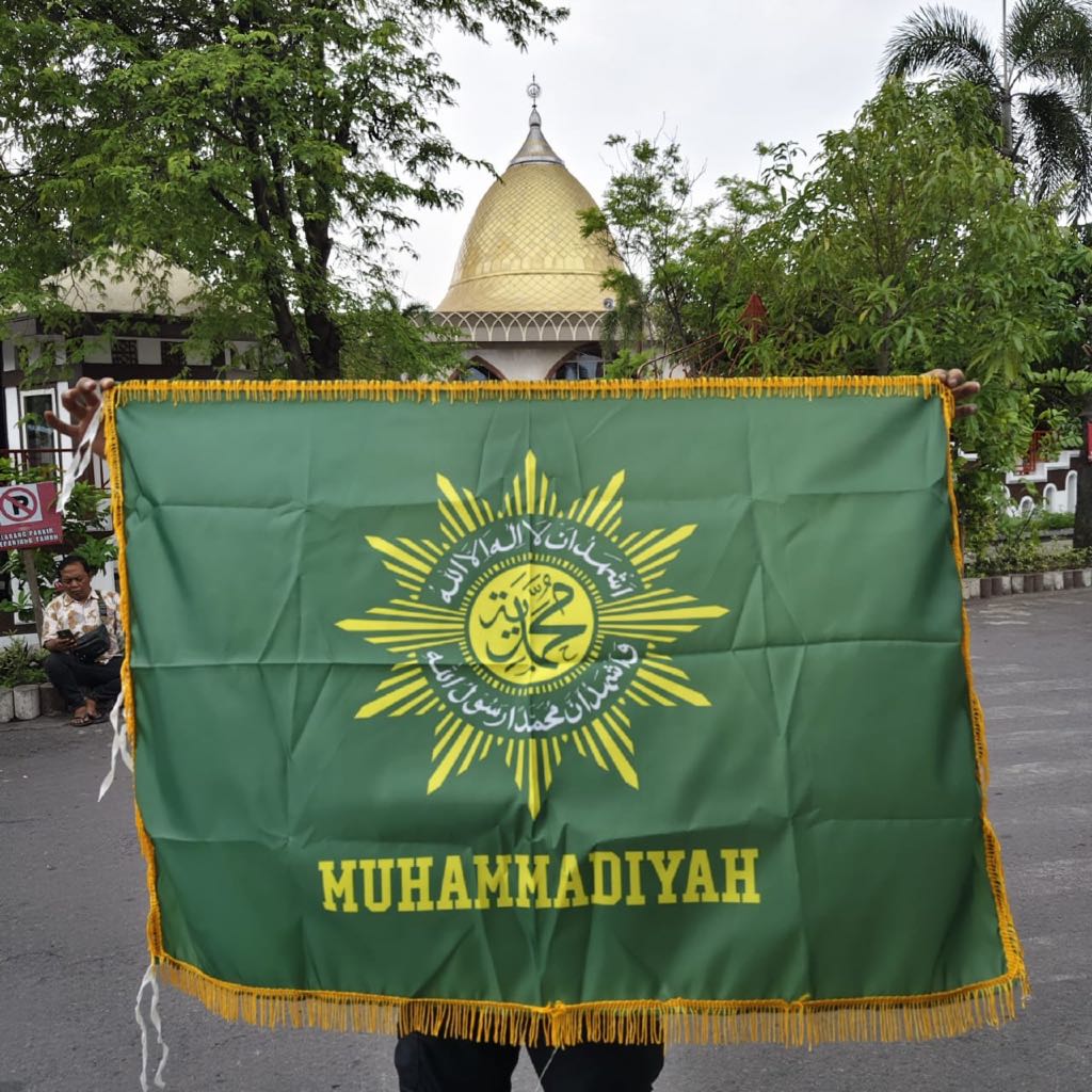 Jual Bendera Muhammadiyah Hijau Bendera Muhammadiyah Rumbai Bendera ...
