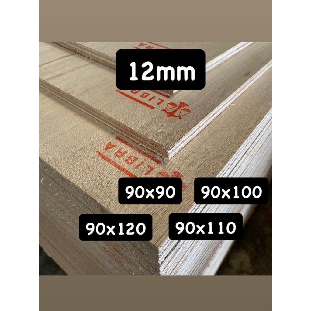 Jual PREMIUM Triplek Meranti Tebal 12mm Ukuran 90cm Panjang Custom ...