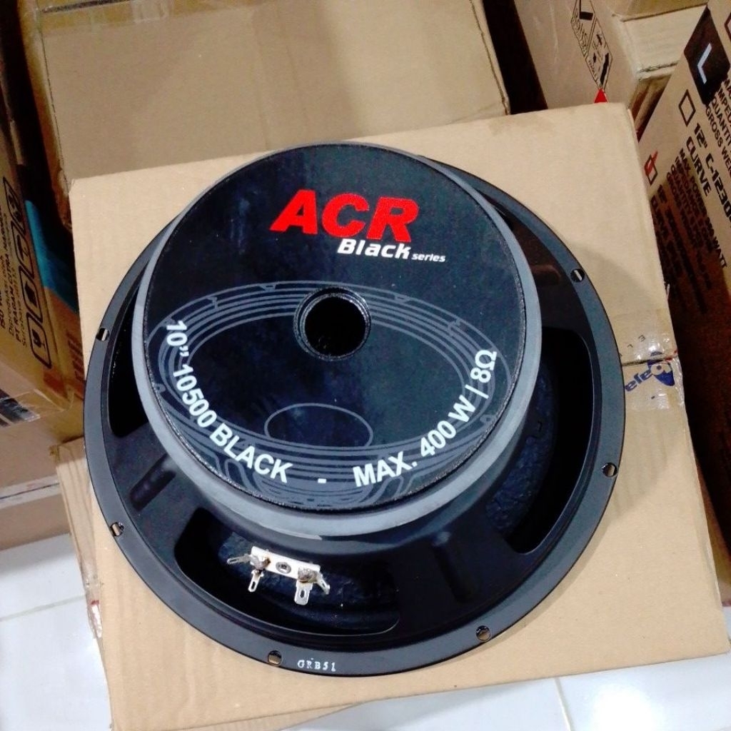 Jual speaker 10" ACR 10" 10500 black original 400 watt | Shopee Indonesia