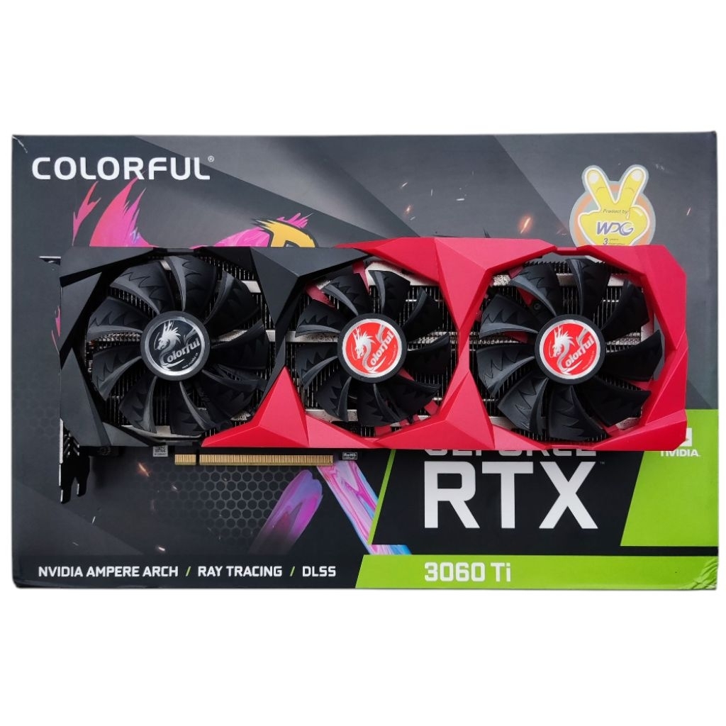 Jual Colorful RTX 3060 ti 8GB GDDR6 Fullset | Shopee Indonesia