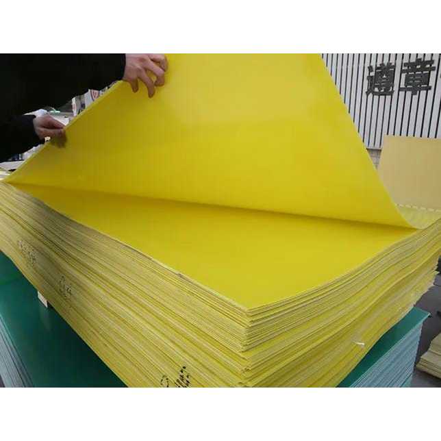 Jual Epoxy Resin Fiberglass Sheet/ Resin Kuning Lembaran 10mm x 4cm x ...