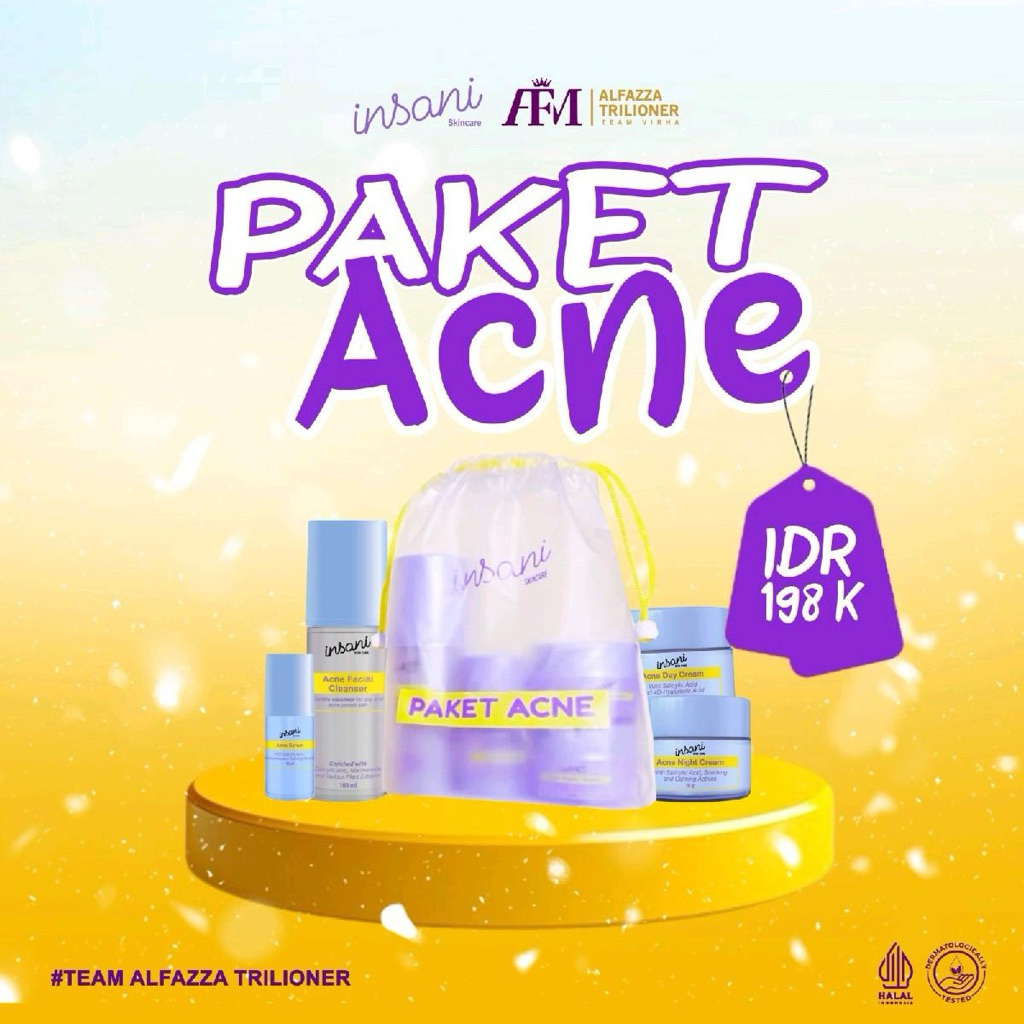 Jual PAKET ACNE Boster INSANI OFFICIAL_insani beauty official Produk ...