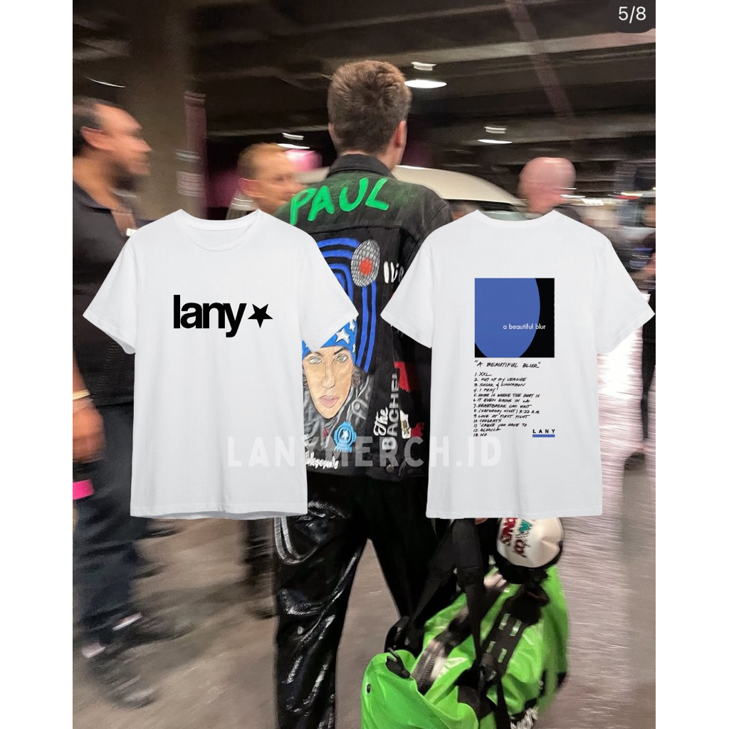 Jual A BEAUTIFUL BLUR ALBUM Kaos LANY Merchandise | lanymerch.id ...