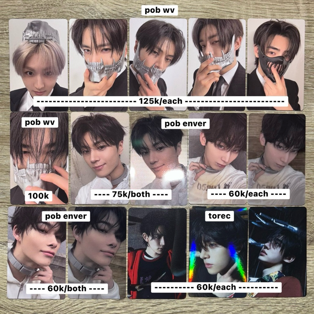 Jual [READY STOCK] ENHYPEN DESIRE:UNLEASH OFFICIAL PHOTOCARD POB ...