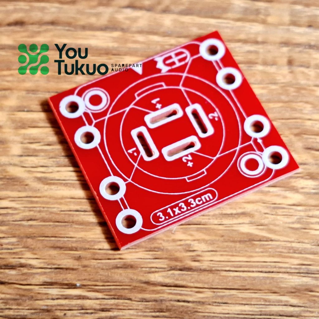 Jual PCB Soket Speakon Tunggal Spikon Singgle | Shopee Indonesia