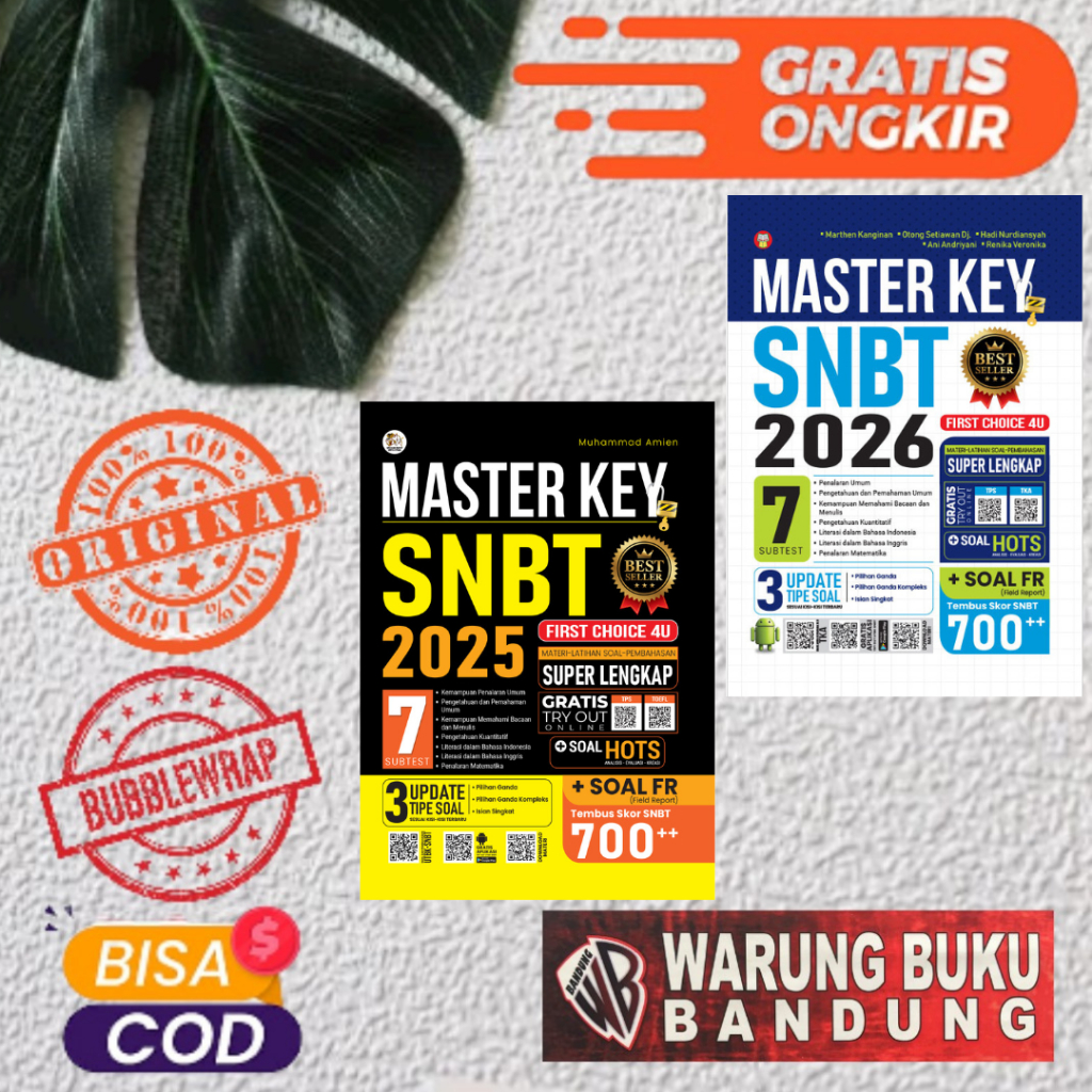 Jual BUKU MASTER KEY SNBT 2025 DAN 2026 - YRAMA WIDYA | Shopee Indonesia