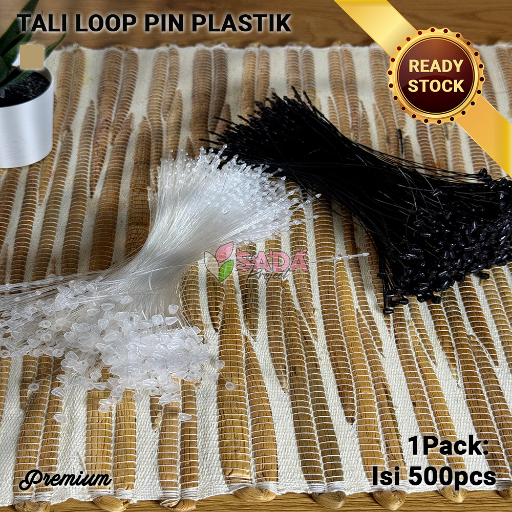 Jual Tali Loop Pin Nylon Plastik (isi 500pcs) | Shopee Indonesia
