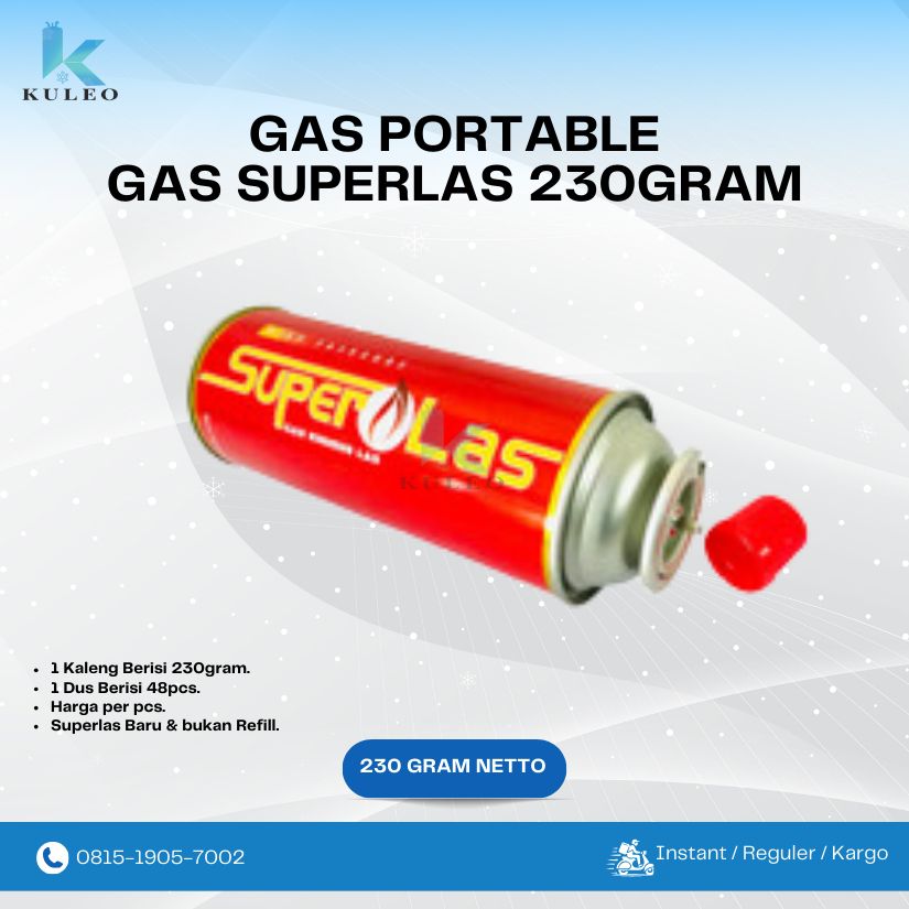 Jual Gas Las Superlas / Gas portable Las / SUPERLAS / Untuk Las ...
