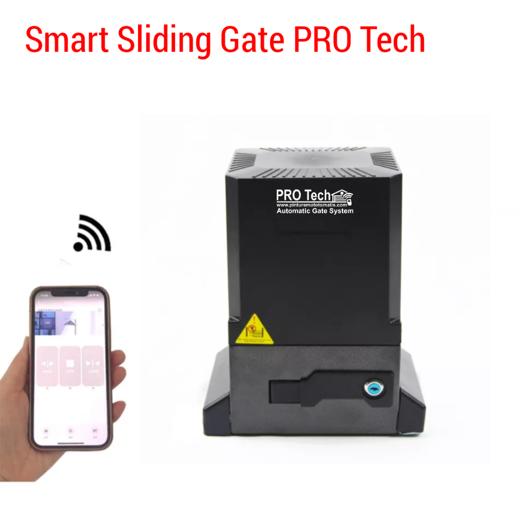 Jual Smart Sliding Gate PRO Tech 1000kg Mesin Pembuka Pintu Sliding Pagar Gerbang Otomatis ...