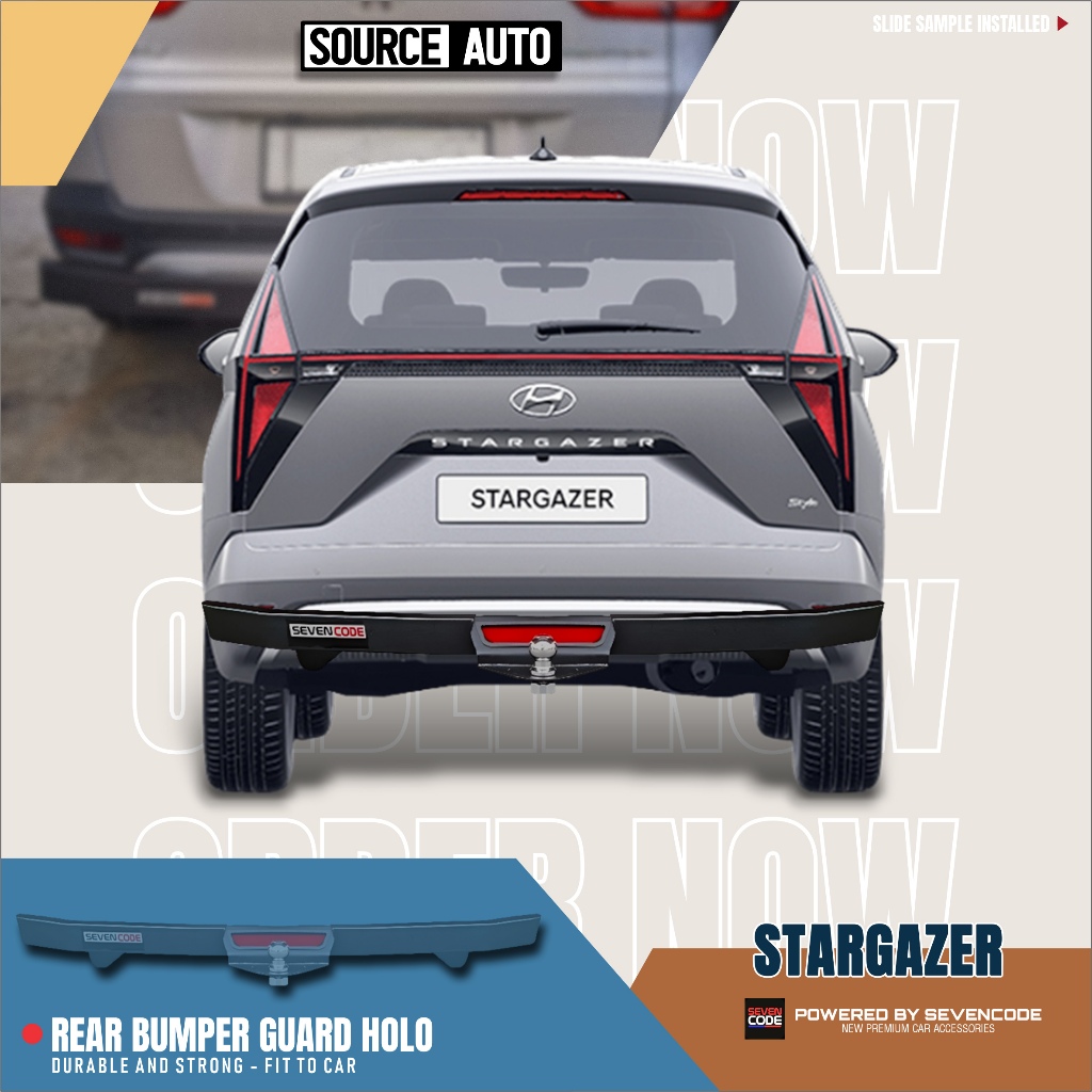 Jual REAR BUMPER GUARD HOLO - TOWING PENGAMAN BELAKANG BY SEVENCODE ...