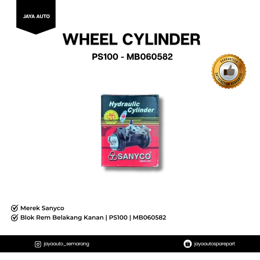 Jual Wheel Cylinder | Blok Rem Belakang Kanan | PS100 | MB060582 ...